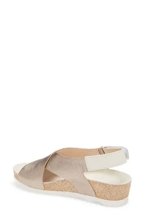 Pikolinos Mahon Platform Sandal - Stone Leather