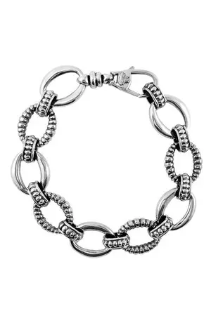 Lagos Open Link Bracelet - Sterling Silver