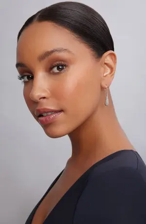 Lagos Caviar Teardrop Earrings - Sterling Silver