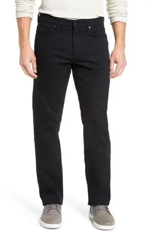 MAVI Matt Relaxed Straight Fit Jeans - Black Williamsburg
