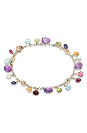 Marco Bicego Paradise Mixed Stone Bracelet - Yellow Gold
