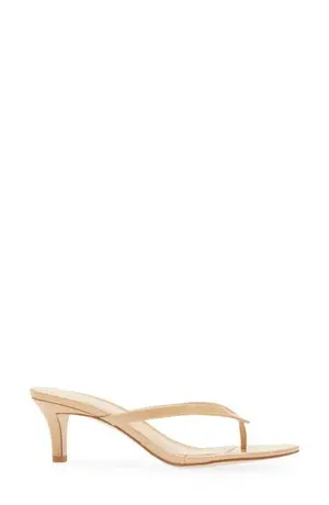 Pelle Moda Slide Sandal - Nude