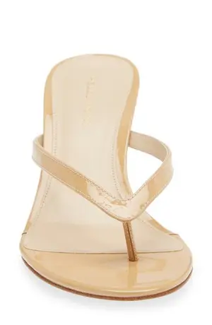 Pelle Moda Slide Sandal - Nude