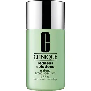 CLINIQUE Redness Solutions Makeup Foundation Broad Spectrum Spf 15 With Probiotic Technology Calming Alabaster