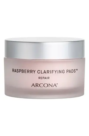 Arcona Raspberry Clarifying Pads Blemish Reducing Face Toner Pads - No Color