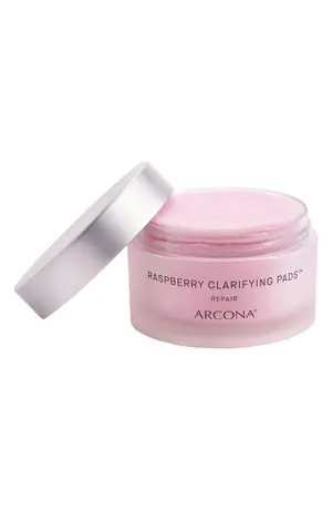 Arcona Raspberry Clarifying Pads Blemish Reducing Face Toner Pads