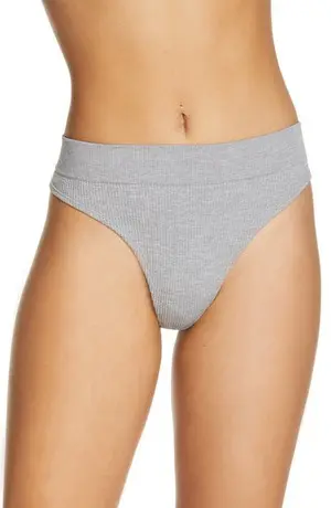 Honeydew Intimates Intimates Bailey Thong Heather Grey