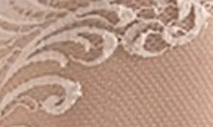 Natori Feathers Stay-up Stockings - Honey