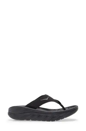 HOKA® Ora Recovery Flip Flop - Black/dark Gull Gray