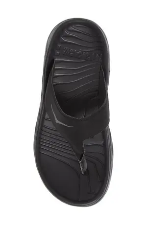 HOKA® Ora Recovery Flip Flop - Black/dark Gull Gray