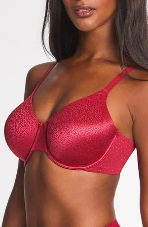 Wacoal Back Appeal Smoothing Underwire Bra - Grandalia Red