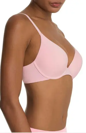 Natori Minimal Push Up Convertible Underwire Bra - Prfct Pink