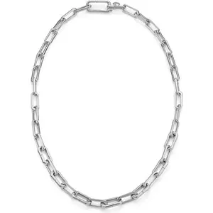 Monica Vinader Alta Capture Necklace - Silver