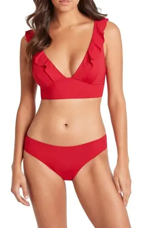 SEA LEVEL Bikini Bottom - Red