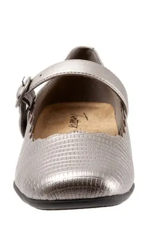 Trotters Sugar Mary Jane Flat - Pewter