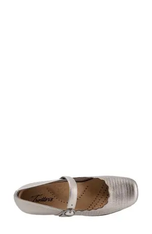 Trotters Sugar Mary Jane Flat - Pewter