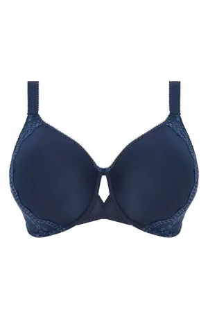 Elomi Charley Full Figure Spacer Underwire Bra Navy