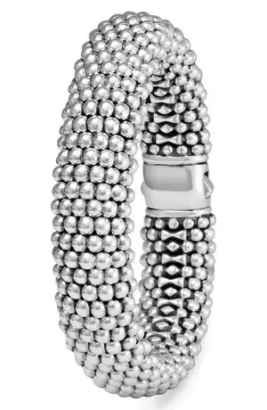 Lagos Signature Caviar Wide Rope Bracelet