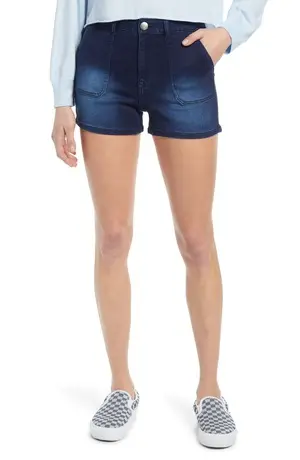 1822 Denim High Waist Denim Shorts - Marco