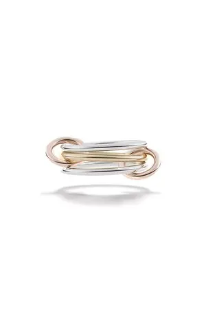 SPINELLI KILCOLLIN Spinelli Kilcollin Solarium Linked Rings Yellow Gold/ Rose Gold