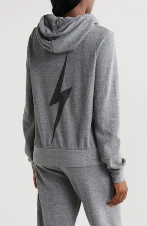 Aviator Nation Bolt Zip Hoodie