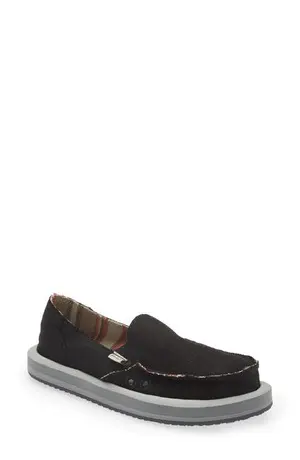 Sanuk Donna Slip-on Sneaker - Ebony