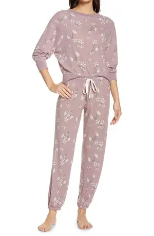 Honeydew Intimates Star Seeker Brushed Jersey Pajamas Amethyst Orchids