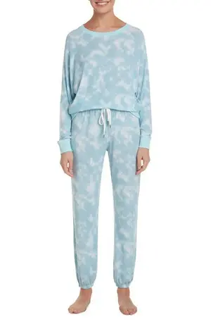 Honeydew Intimates Star Seeker Brushed Jersey Pajamas Cloud Sky