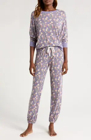 Honeydew Intimates Star Seeker Brushed Jersey Pajamas Nova Floral