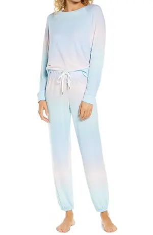 Honeydew Intimates Star Seeker Brushed Jersey Pajamas Sand Bar Ombre