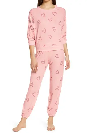 Honeydew Intimates Star Seeker Brushed Jersey Pajamas Wish Candy Canes