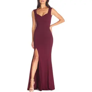Evening Gowns with Side Slit