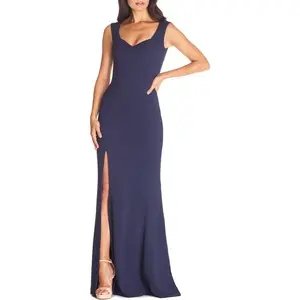 Women's Maxi Dress with Side Slit