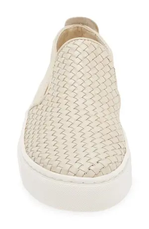 The Flexx Woven Slip-on Sneaker - Beige