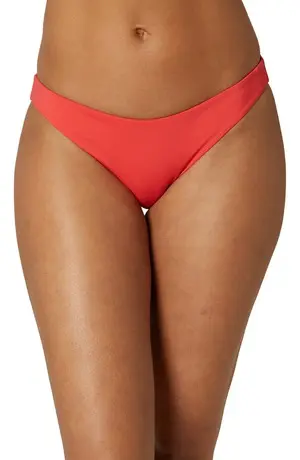 O'Neill Rockley Saltwater Solid Bikini Bottoms Bittersweet