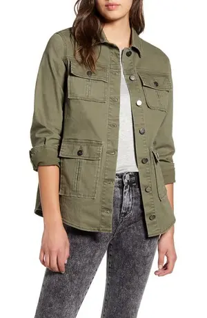 1822 Denim Button Detailed