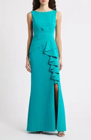 Turquoise Maxi Gowns
