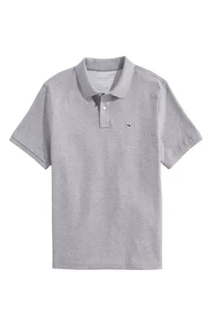 Vineyard Vines Edgartown Piqué Performance Polo Barracuda