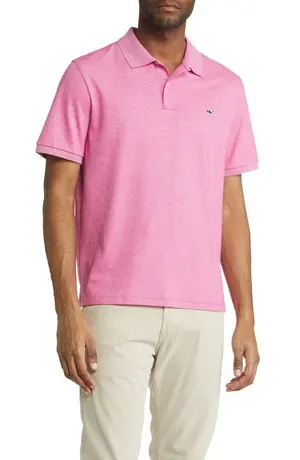 Vineyard Vines Edgartown Piqué Performance Polo Berry