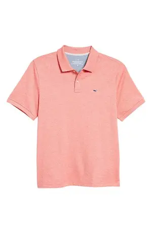 Vineyard Vines Edgartown Piqué Performance Polo Cuckoo