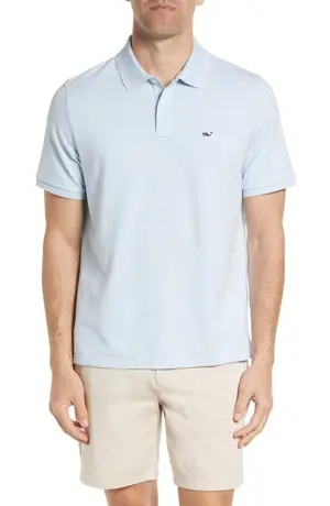 Vineyard Vines Edgartown Piqué Performance Polo Jake Blue