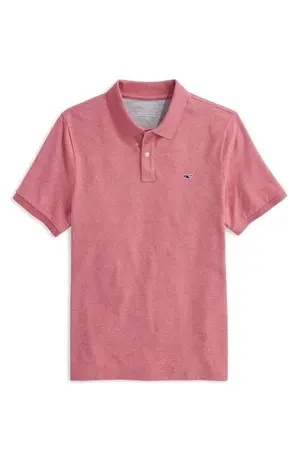 Vineyard Vines Edgartown Piqué Performance Polo Lobster Reef