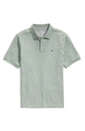 Vineyard Vines Edgartown Piqué Performance Polo Sage Olive