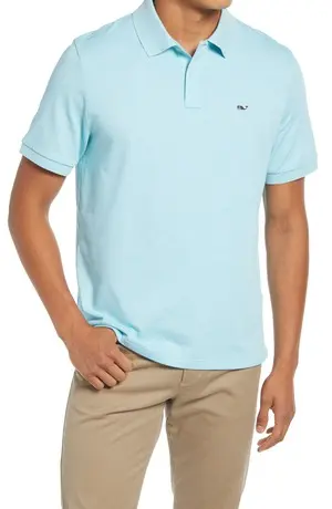 Vineyard Vines Edgartown Piqué Performance Polo Turqs