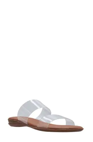 Women's Clear Flat Sandals