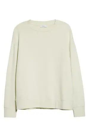 Vince Essential Relaxed Cotton Sweatshirt