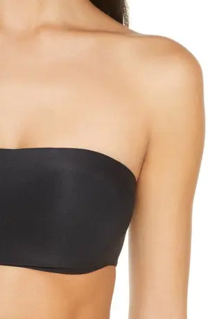 Chantelle Soft Stretch Padded Bandeau Bralette - Black