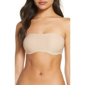Chantelle Soft Stretch Padded Bandeau Bralette - Ultra Nude