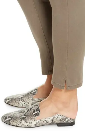 Wit & Wisdom High Waist Ankle Skinny Pants - Brindle Olive