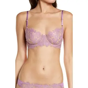 SKARLETT BLUE Entice Underwire Balconette Bra Vervain/nylon